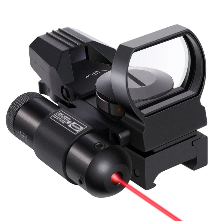 DSA Red/Green Reflex Sight with Integrated Laser Sight - Defend SA